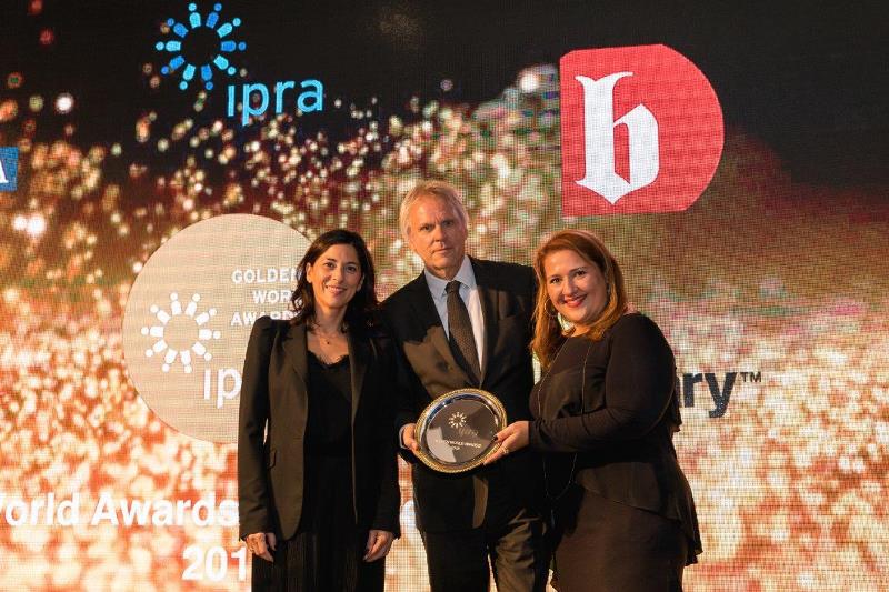 ΔΙΠΛΗ ΔΙΕΘΝΗΣ ΔΙΑΚΡΙΣΗ ΓΙΑ ΤΗ V+O ΣΤΑ IPRA GOLDEN WORLD AWARDS ...